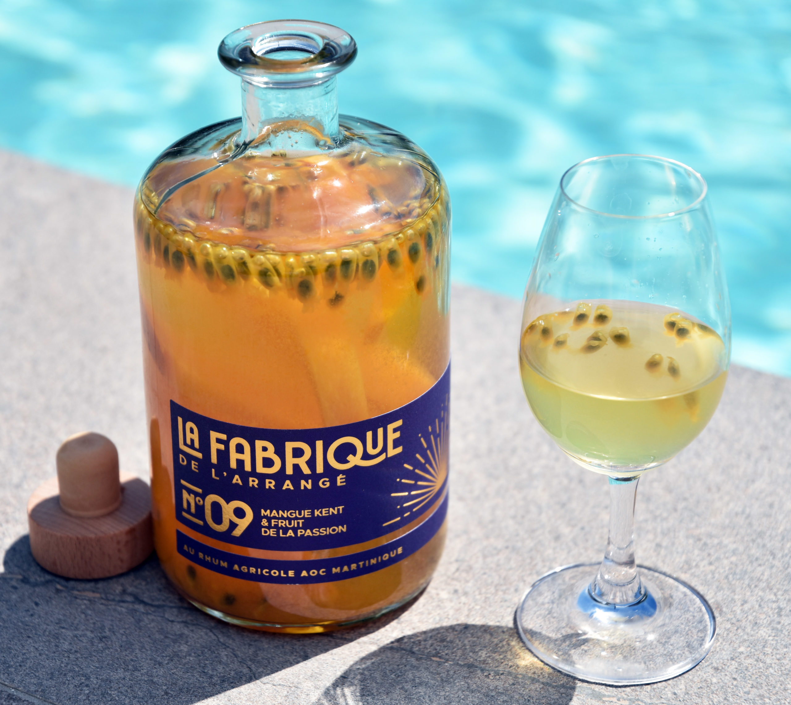 N°9 Mangue Kent & Fruit de la passion - La Fabrique de l’Arrangé - Rhum ...